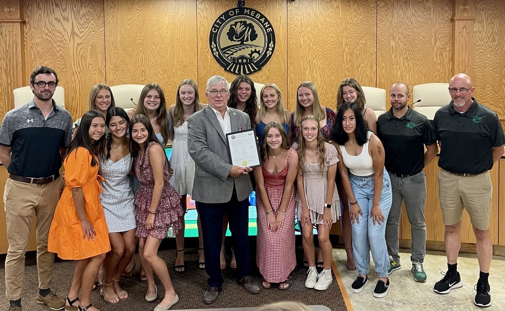 Mebane City Council Honors EAHS State Champions | Eastern Alamance High ...