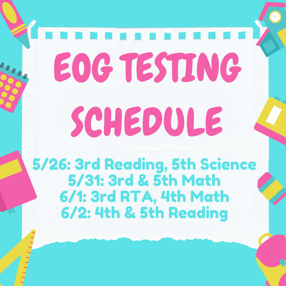 EOG Testing Harvey R Newlin Elementary School