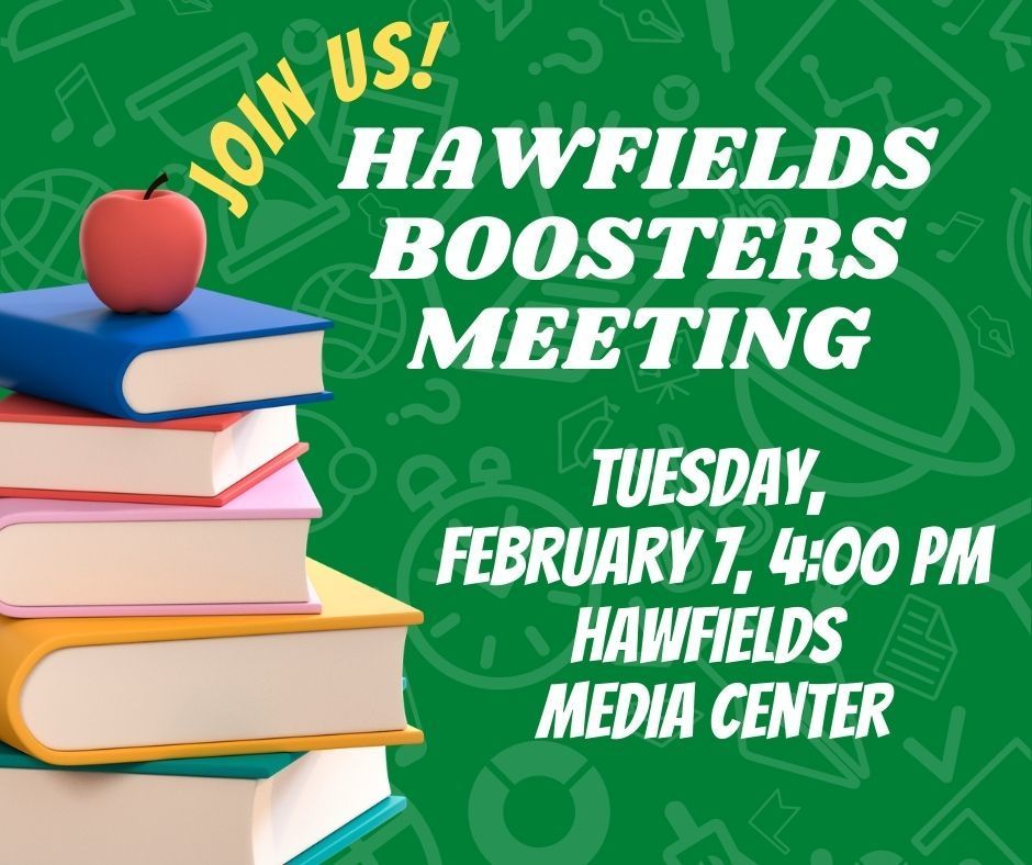 Hawfields Boosters Meeting | Hawfields Middle School