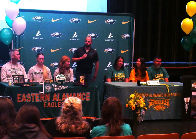 EAHS Seniors Sign to Compete at the College Level | Eastern Alamance ...