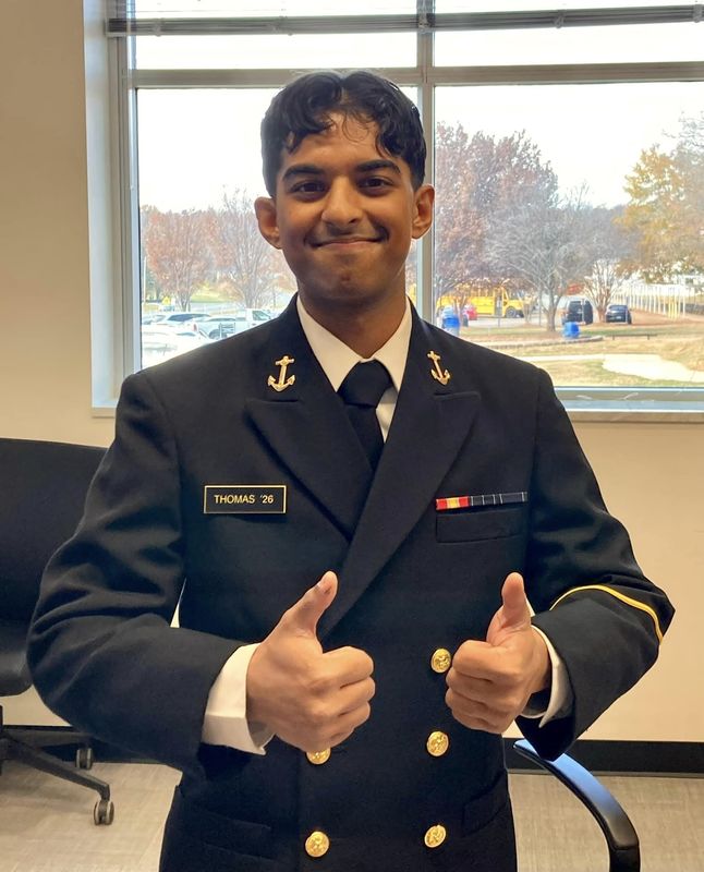EAHS alumni and Naval Academy student, Joel Thomas, Speaks on Campus ...